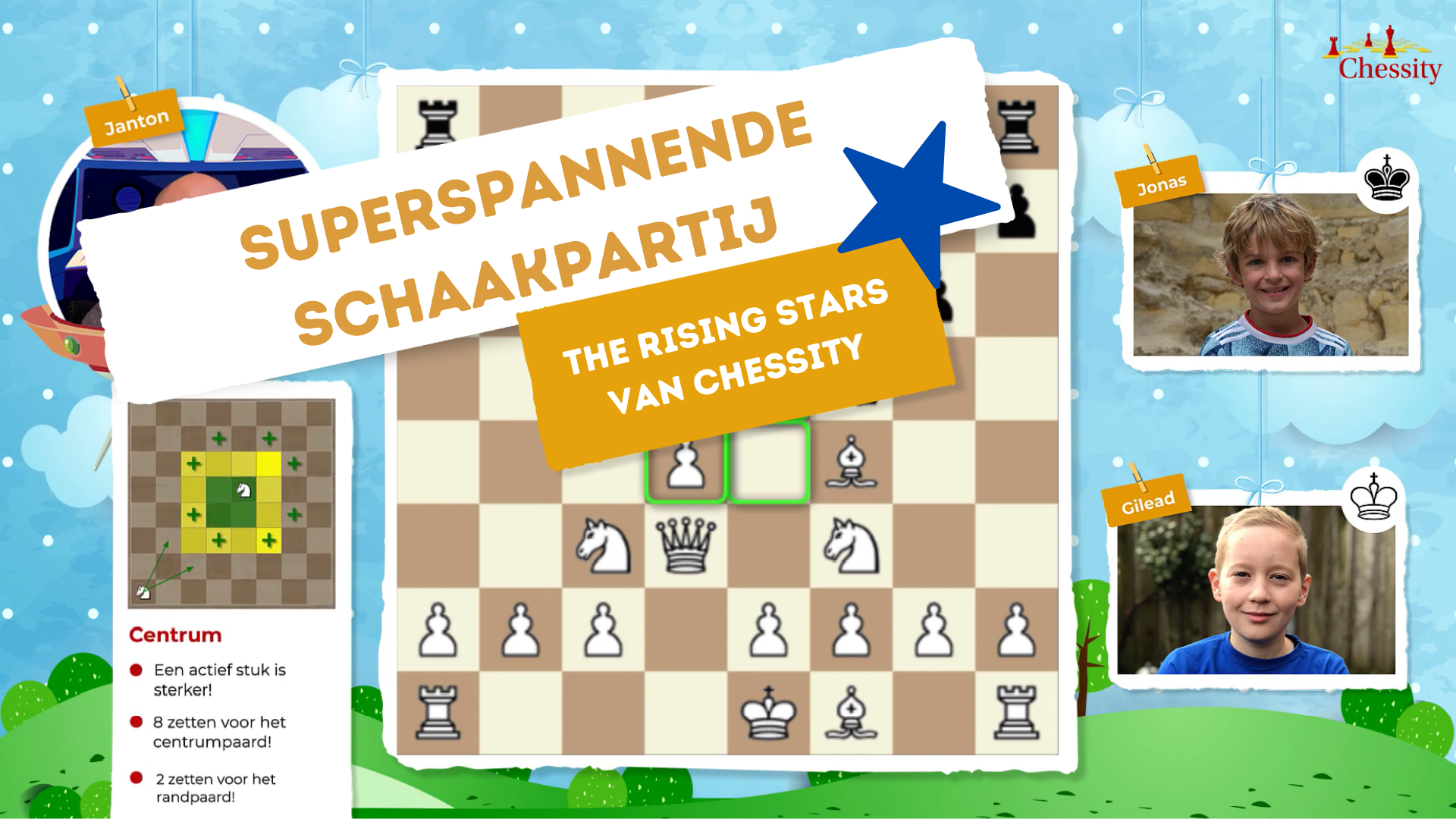 THE RISING STARS van Chessity. Ontdek hoe snel je leert schaken bij ...